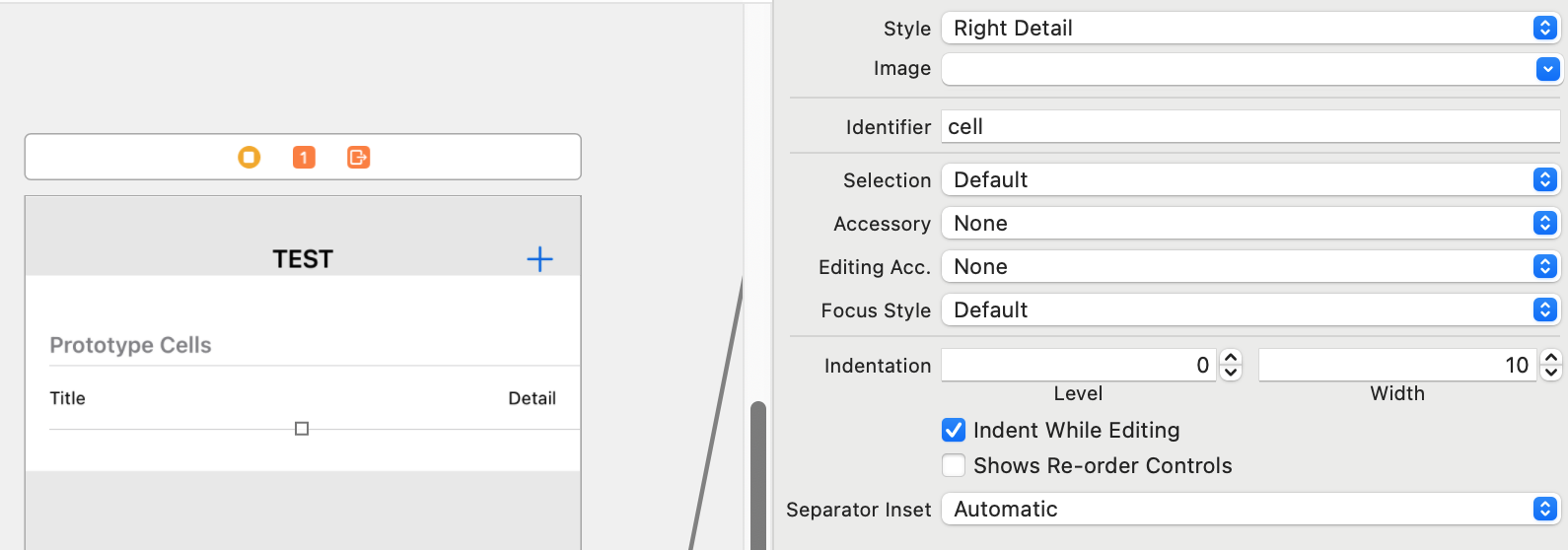 UITableViewCellで左右に並んで表示させるには – G-SOFT
